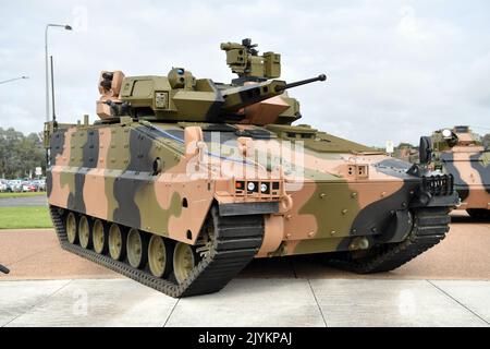 Hanwha Defence Australia’s Redback fighting vehicle on display at ...