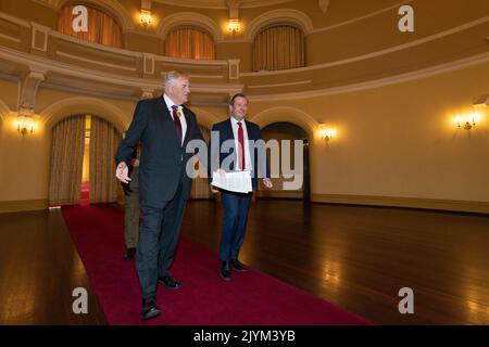 Premier-elect West Australian Labor leader Mark McGowan poses for a ...