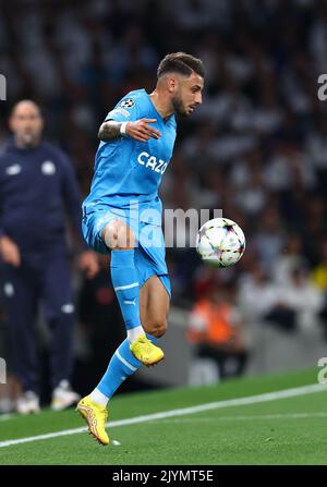 Jonathan Clauss of Olympique Marseille during the UEFA Champions League ...