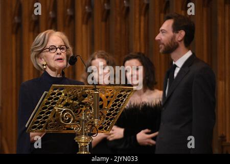 Carla Zampatti’s children Alexander Schuman (left), Allegra Spender ...