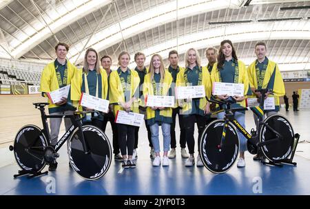 Maeve PLOUFFE of Australia in the women's 3000m Individual Pursuit ...