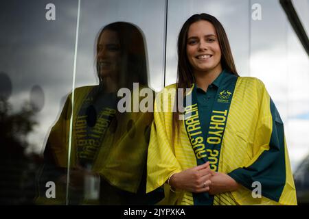 Annabelle Smith poses for a photograph during the announcement of the ...