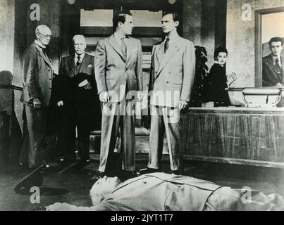 LOUIS HAYWARD, ZACHARY SCOTT, RUTHLESS, 1948 Stock Photo - Alamy