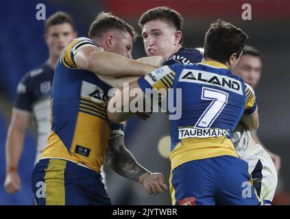 Ben Condon of North Queensland Cowboys during the NRL Round 23 between ...