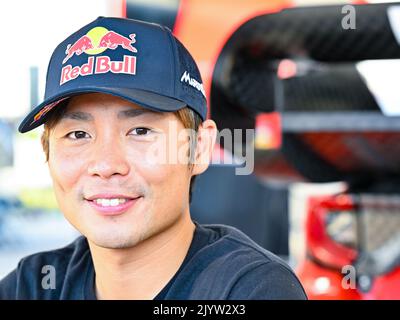 Takamoto Katsuta of the TOYOTA GAZOO Racing World Rally Team, from ...