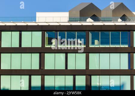 70's office building in financial center of Utrecht, the Netherlands ...