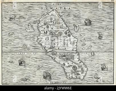 Map of the World 1550 Stock Photo - Alamy