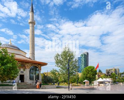 The Skanderbeg Square (Albanian: Sheshi Skënderbej) is the main plaza ...