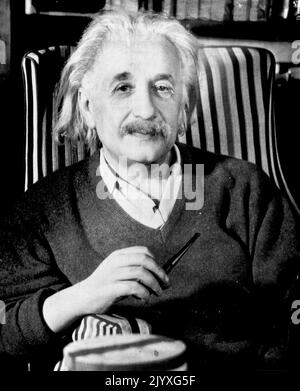 Einstein At Seventy -- Prof. Albert Einstein, renowned physicist, is ...
