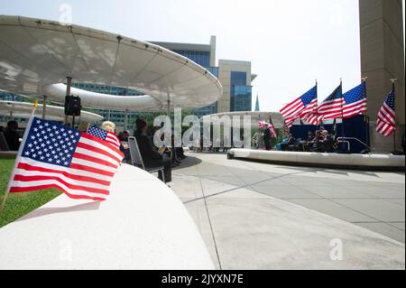 Memorial Day commemoration activities, HUD headquarters Stock Photo - Alamy