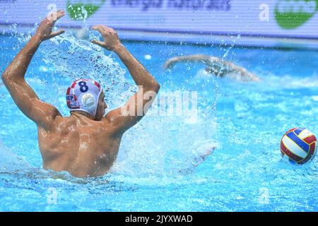 SPLIT, CROATIA - SEPTEMBER 08: Marko Bijac of Croatia after LEN ...