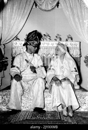 A Sultan Is Enthroned in Malaya -- As the new Sultan of Perak is ...