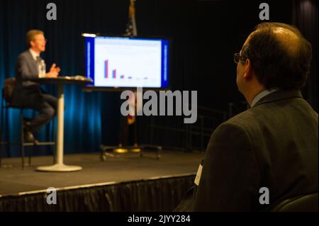 Fiscal Year 2014 Budget Roll Out briefing at HUD headquarters, with ...