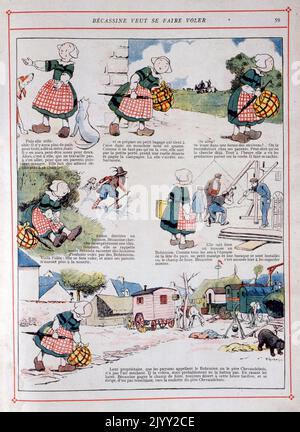 Becassine a French comic strip and the name of its heroine, appearing ...