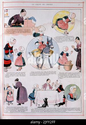 Becassine a French comic strip and the name of its heroine, appearing ...