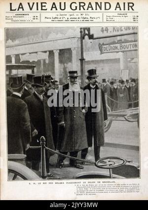 The founding of the Congo Free State by King Leopold II of Belgium in ...