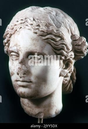 Apollo Sauroctonos, statue of Praxiteles Stock Photo - Alamy