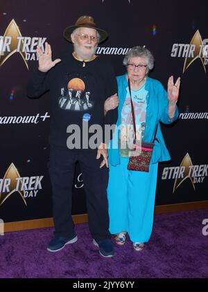 (L-R) Bjo Trimble and John Trimble at the "Star Trek: Discovery ...