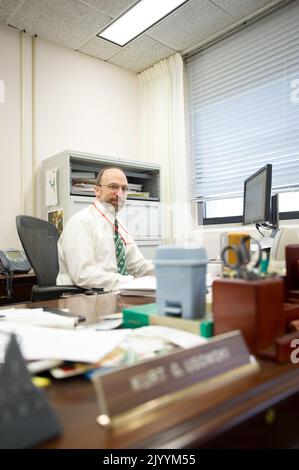 Office shot of Kurt Usowski, Deputy Assistant Secretary for Economic ...