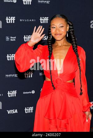 Jamila C Gray attends the premiere for "On The Come Up" on day one of ...