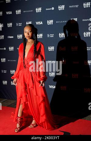 Jamila C Gray attends the premiere for "On The Come Up" on day one of ...