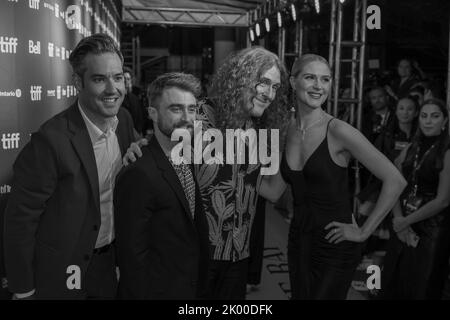 Director Eric Appel Actor Daniel Radcliffe Wierd Al Yankovifc and Evan ...