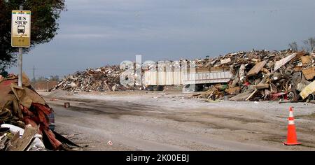 Highlight views: Hurricane Katrina impact in New Orleans, Louisiana ...