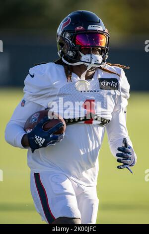 Houston Texans cornerback Tremon Smith arrives for a joint NFL football ...