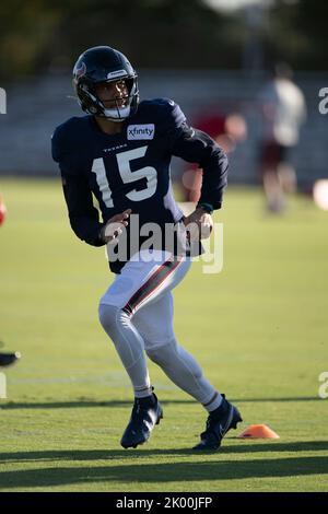 Houston Texans wide receiver Chris Moore (15) during the second half of ...