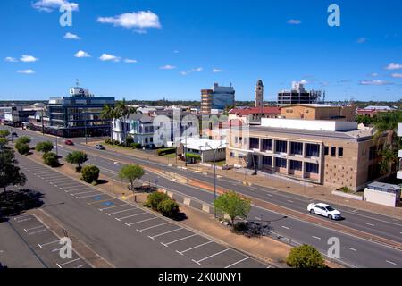 Court House on Quay Street Bundaberg Queensland Australia Stock Photo ...
