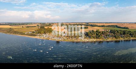 Ostseecamping am Salzhaff Pepelow Ostsee Stock Photo - Alamy