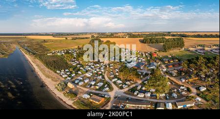 Ostseecamping am Salzhaff Pepelow Ostsee Stock Photo - Alamy