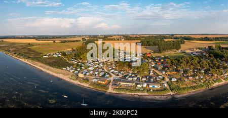 Ostseecamping am Salzhaff Pepelow Ostsee Stock Photo - Alamy