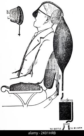 Apparatus for the administration of laughing gas (nitrous oxide ...