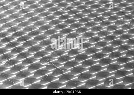 harmonic pattern of reflection at a chrome table in detail Stock Photo ...