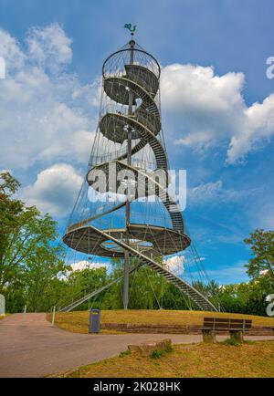 Observation tower Killesbergturm, Stuttgart, Baden-Wurttemberg, Germany ...