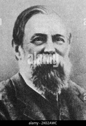 FRIEDRICH ENGELS (1820-1895) German social scientist and collaborator ...
