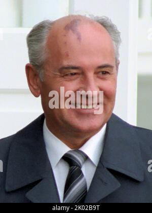 Mikhail Gorbachev, Russian leader Stock Photo - Alamy