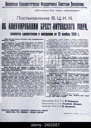 World War I - the treaty of Brest Litovsk - Russian soldiers who fought ...