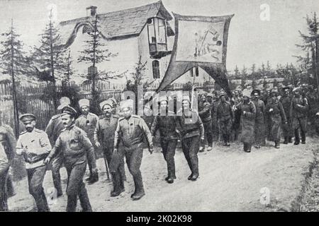 During the February Revolution of 1917, revolutionary leaflets were ...