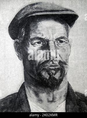 Illustration of a Red Guard. Red Guards were a transitional military ...