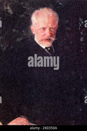 Peter Ilyich Tchaikovsky (1840-1893 Stock Photo - Alamy