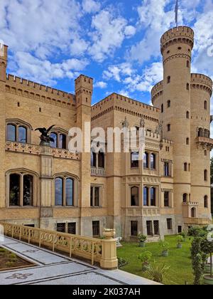 Babelsberg Palace with park Stock Photo - Alamy