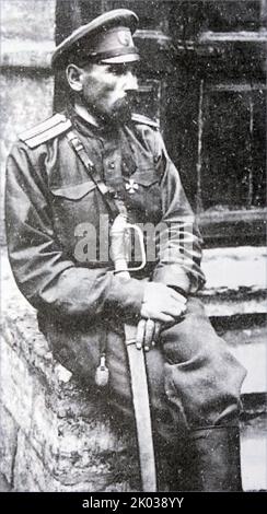 Cossack Officer, Russia Stock Photo - Alamy