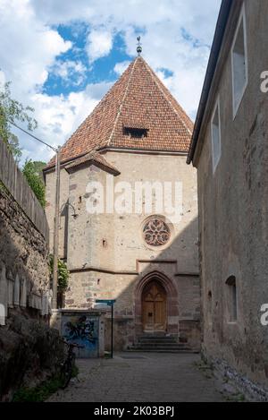 Merano, South Tyrol, Italy: Religious icon I.N.R.I / Iesus Nazarenus ...
