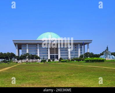 Korea National Assembly Proceeding Hall in Seoul, South Korea Stock ...