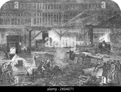Thames Ironworks and Shipbuilding Company - Building a Warship ...