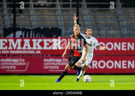 ALMERE, NETHERLANDS - SEPTEMBER 9: Joey Jacobs of Almere City during the Dutch ...