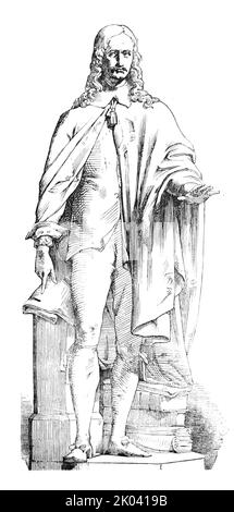 John Selden, English jurist, antiquary and oriental scholar, (c1850 ...