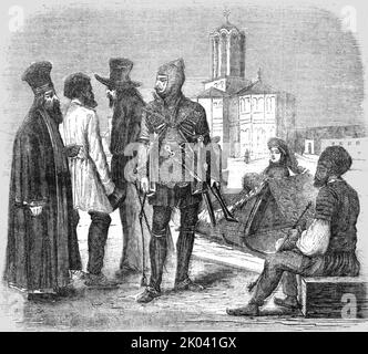 Costume of a Jew merchant Stock Photo - Alamy